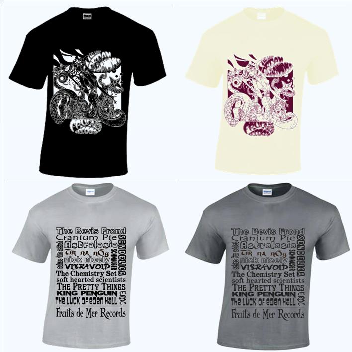 13th DREAM, 'FdM BANDS' and GAMES FOR MAY 2015 T-SHIRTS